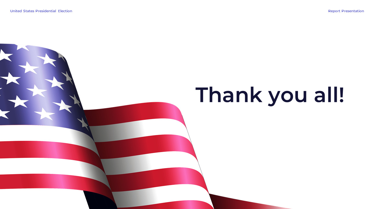 2024 United States presidential election future ppt template