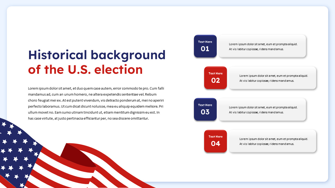 United States presidential election Google Presentation Slides