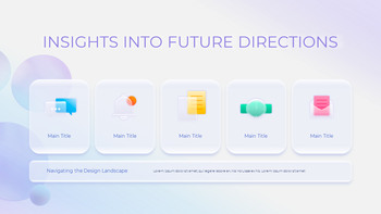 Design Trends Google Slides Presentation Templates