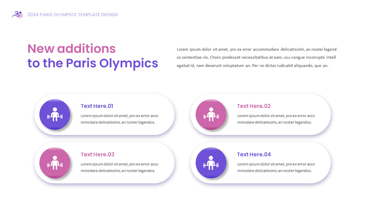 Juegos Olímpicos de París 2024 Presentación simple de Google