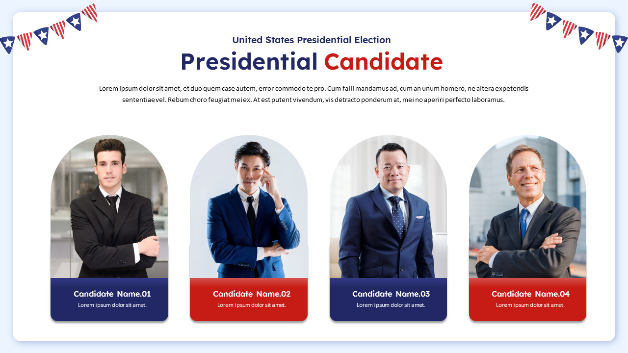 United States presidential election Google Presentation Slides