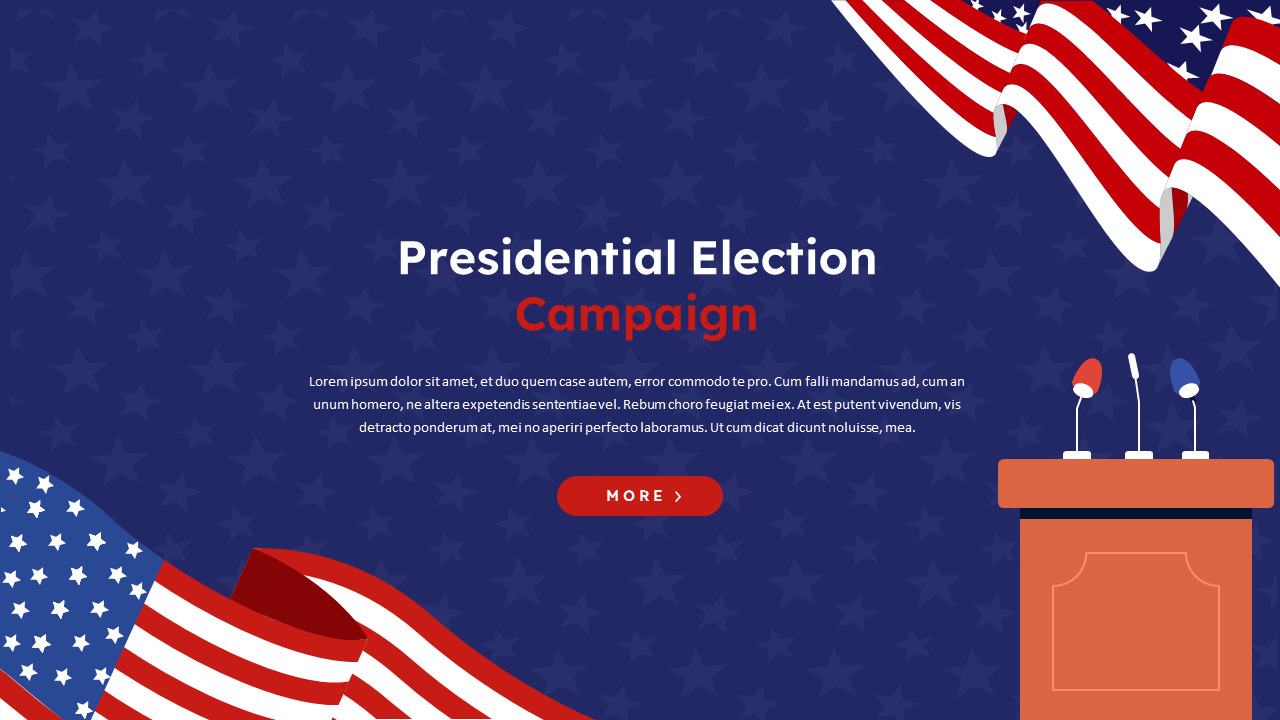 United States presidential election Google Presentation Slides