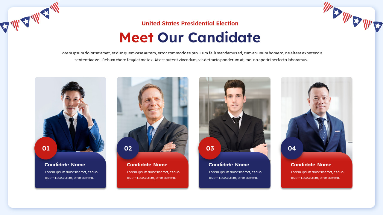 United States presidential election Google Presentation Slides