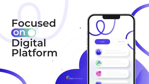 Digital Platform Pitch Deck ppt samples