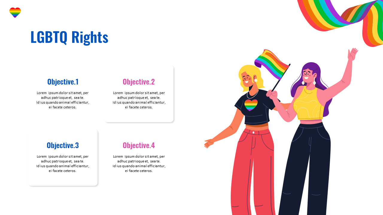 Pride Month elegant ppt templates