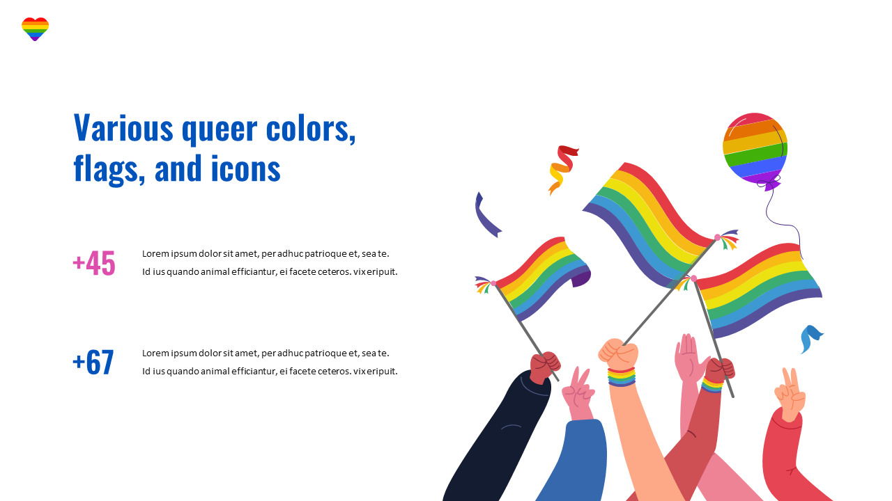 Pride Month elegant ppt templates