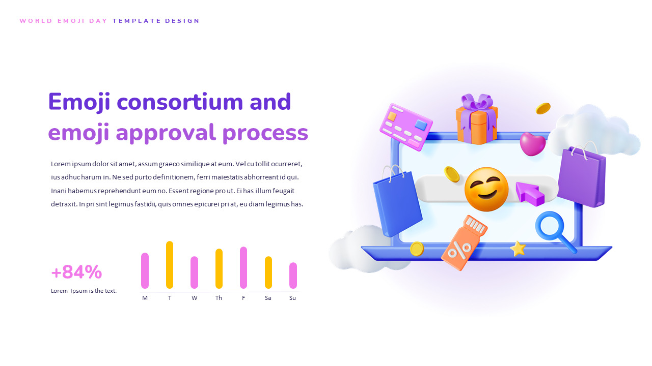 World Emoji Day powerpoint layout