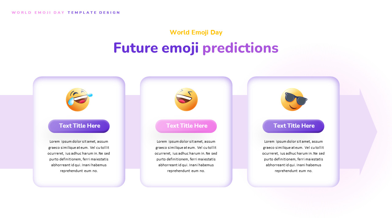 World Emoji Day powerpoint layout