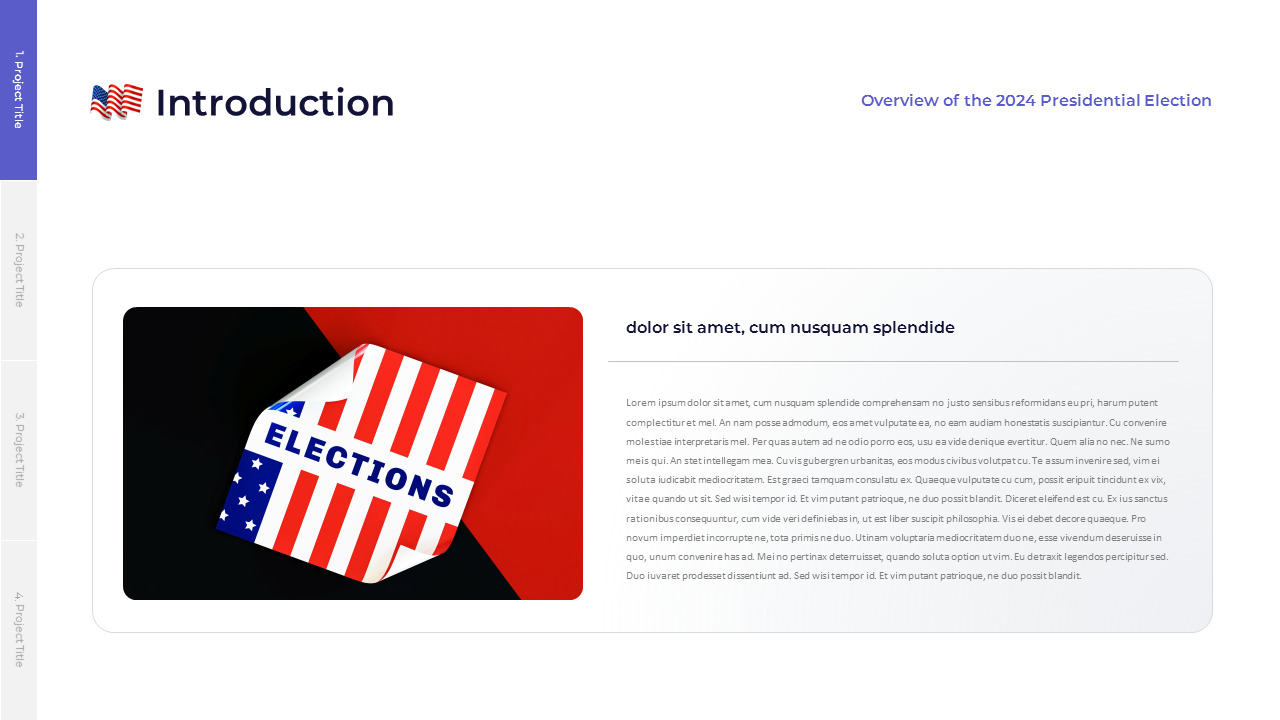 2024 United States presidential election fun google slides themes