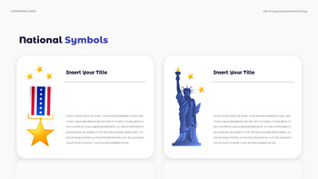 4th of July Independence Day Google Docs PowerPoint