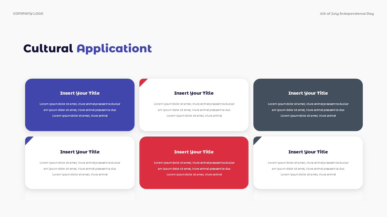 4th of July Independence Day Google Docs PowerPoint