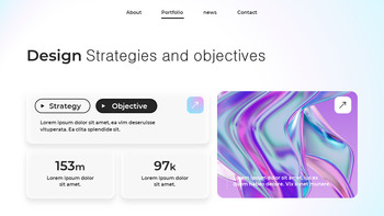 Design Company Profile Google Slides Template Design