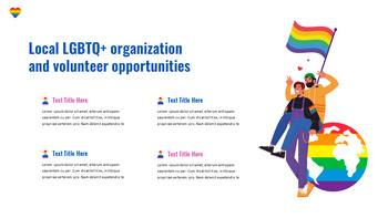 Pride Month google slides template download