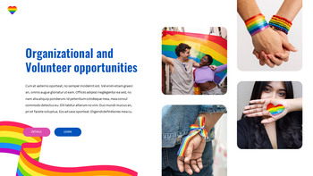 Pride Month google slides template download