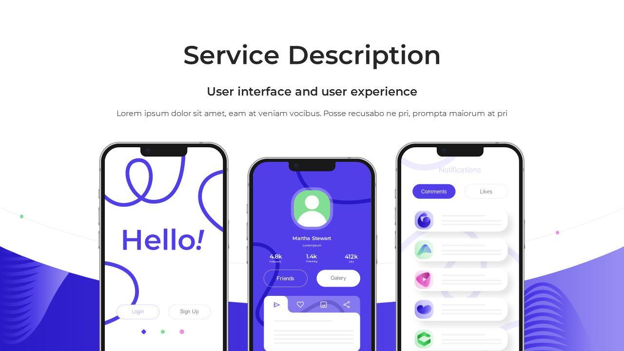 Digital Platform Pitch Deck deck slide
