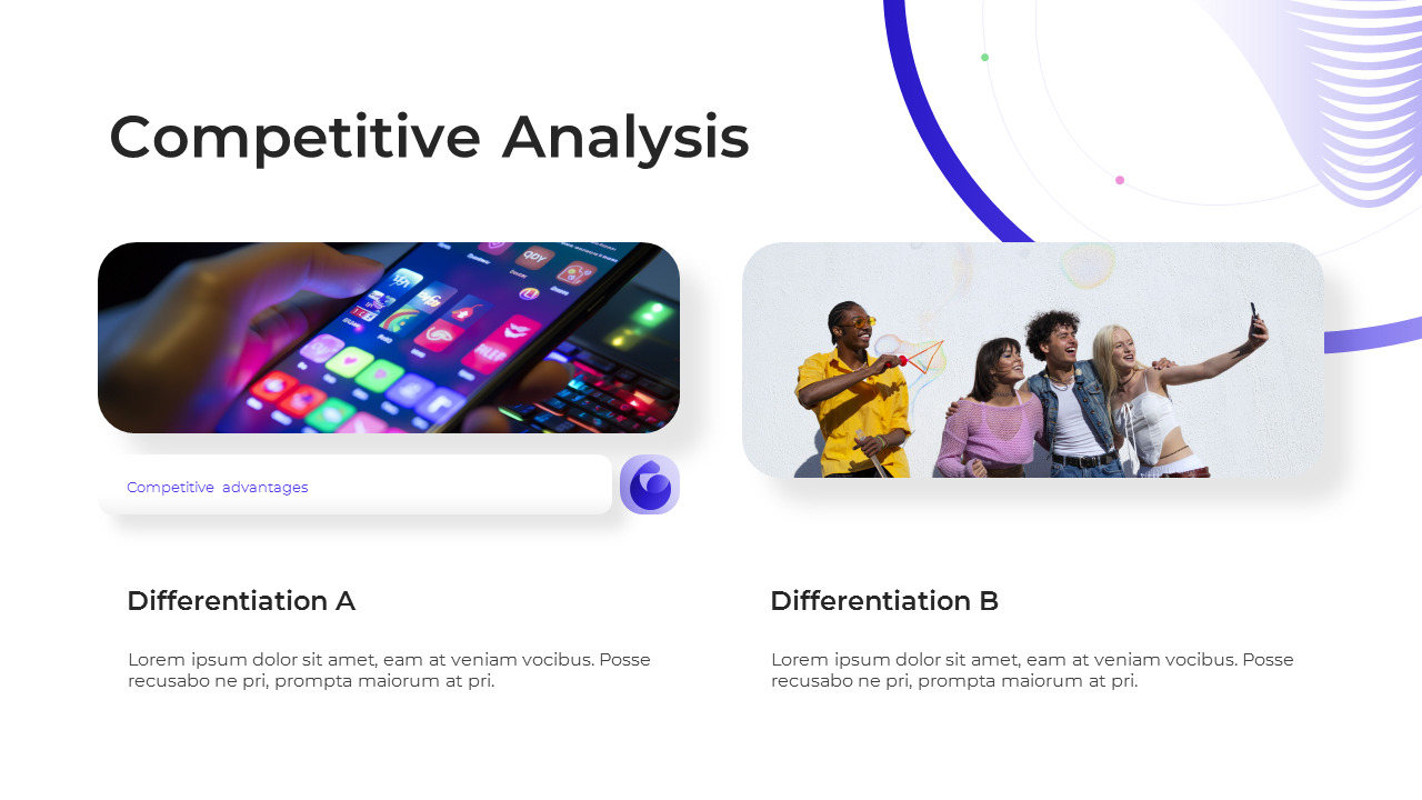 Digital Platform Pitch Deck deck slide