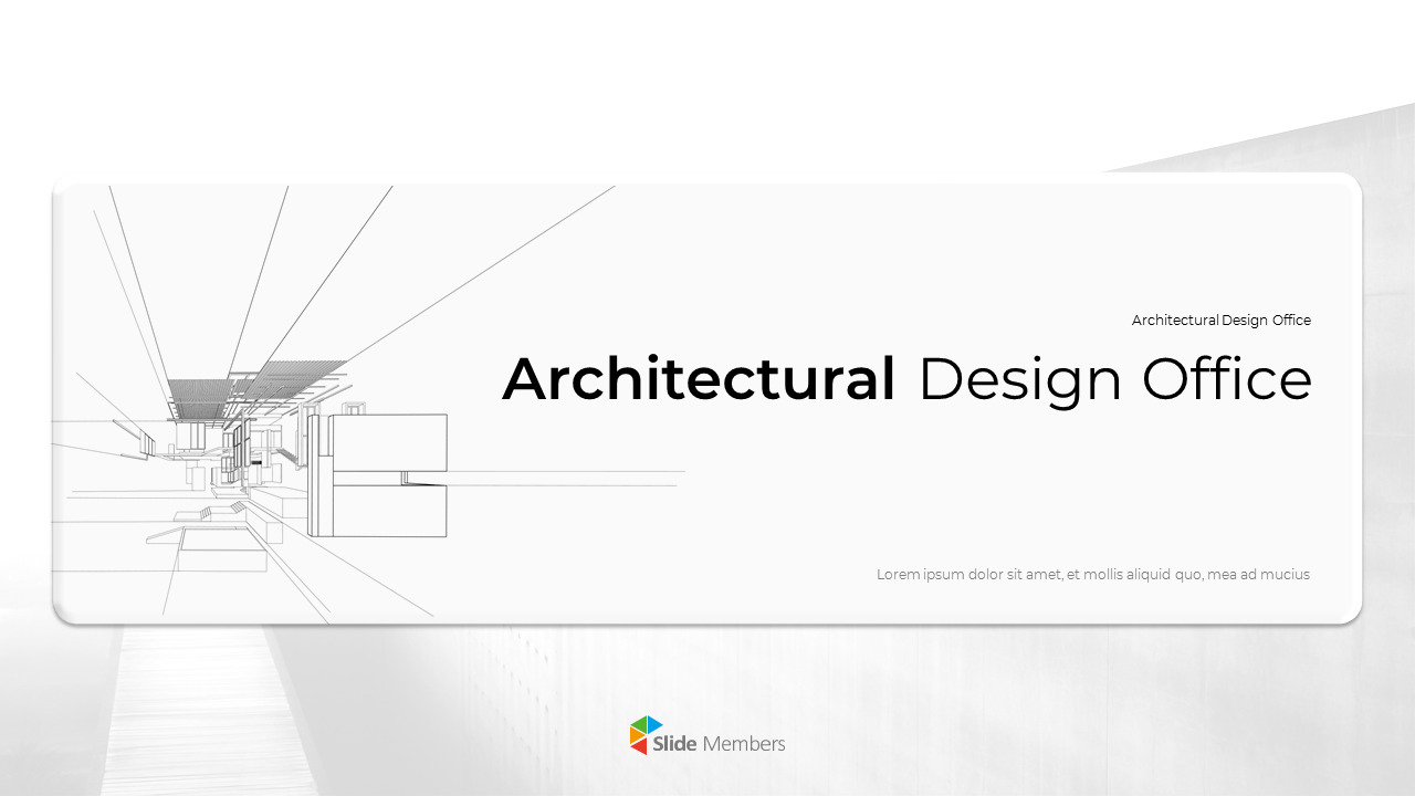 Architectural Design Office team presentation template