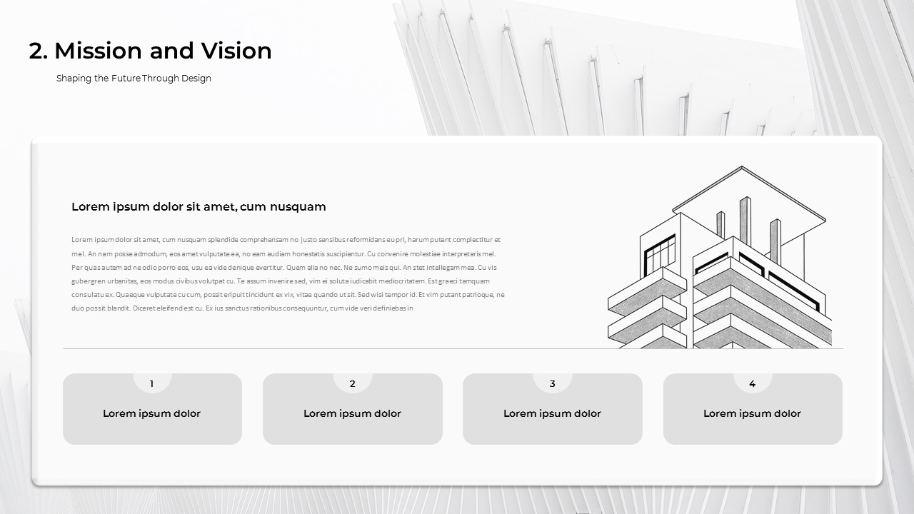 Architectural Design Office team presentation template