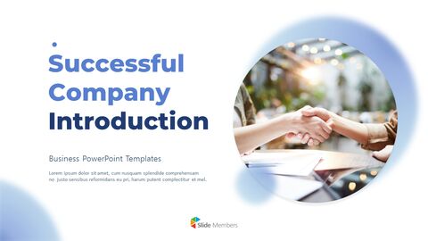 Successful Company Introduction PPT Business|Templates