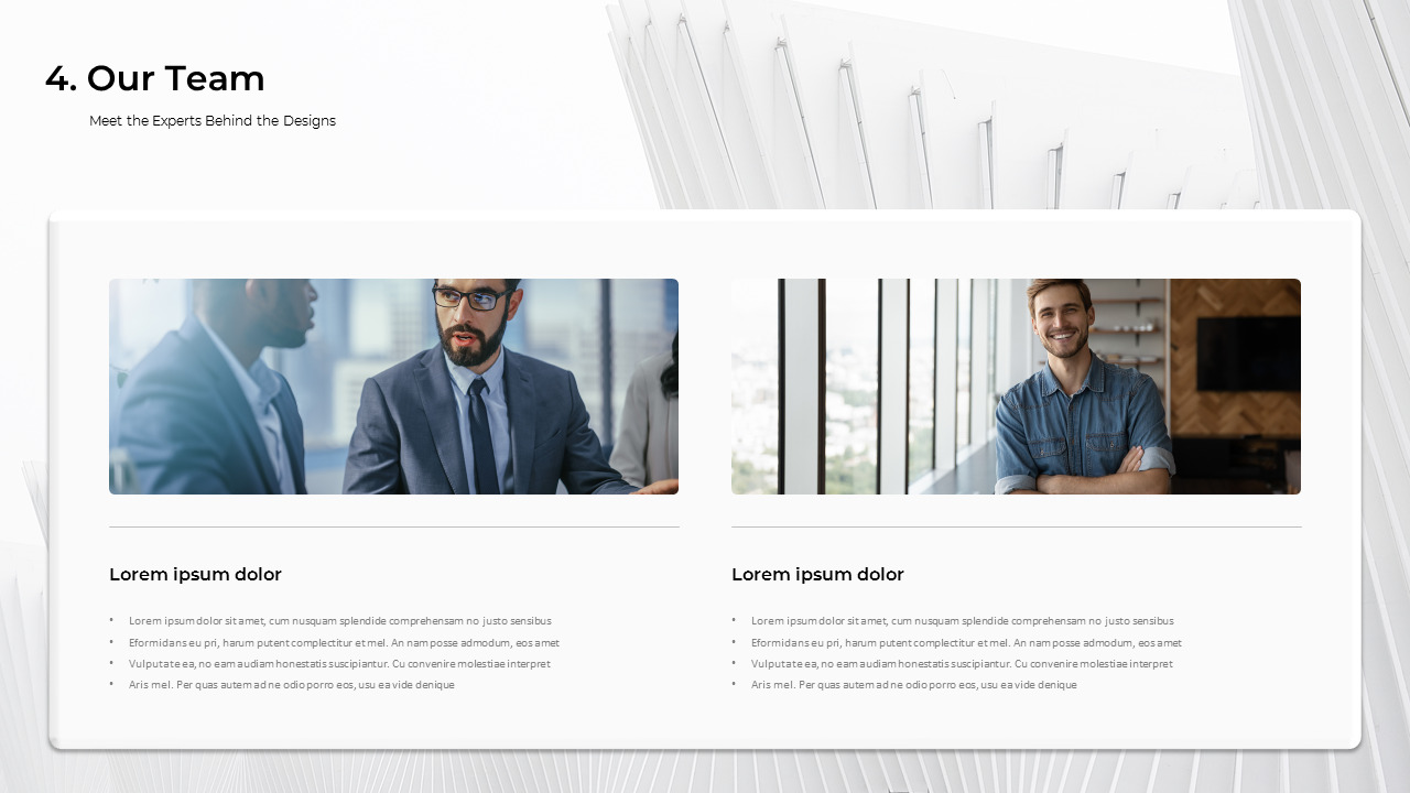 Architectural Design Office team presentation template