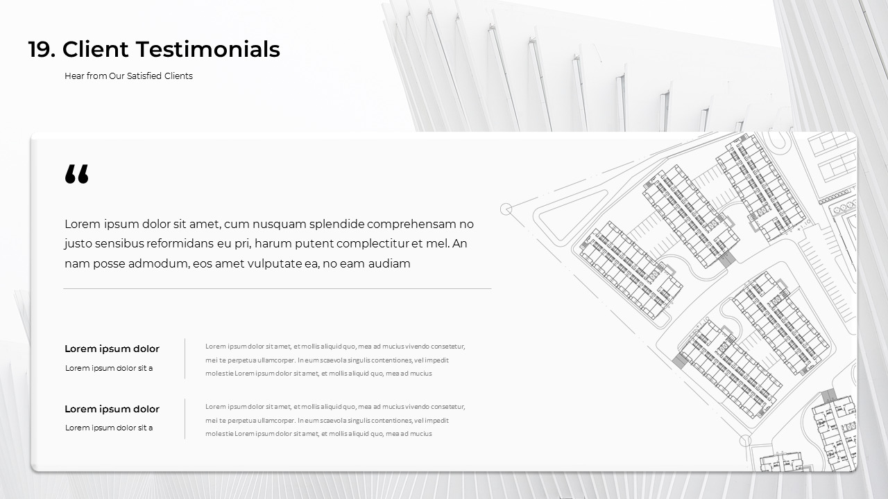 Architectural Design Office team presentation template