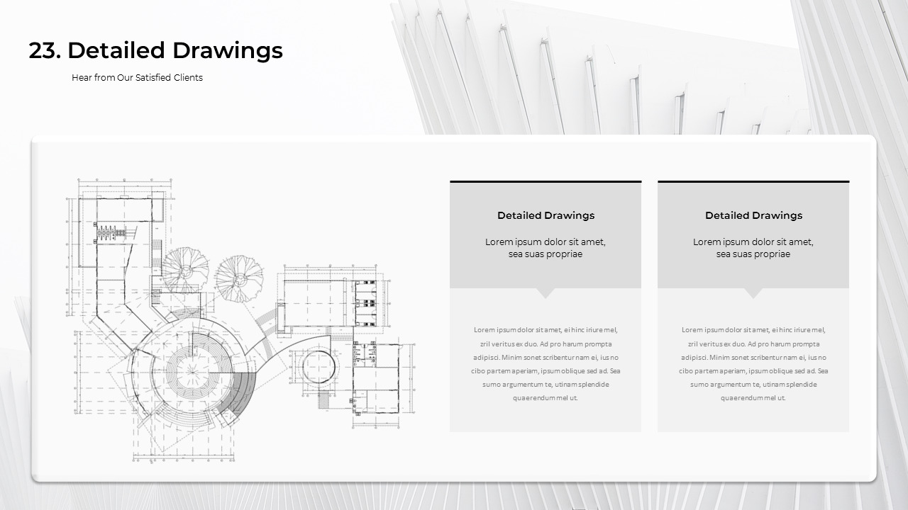 Architectural Design Office team presentation template
