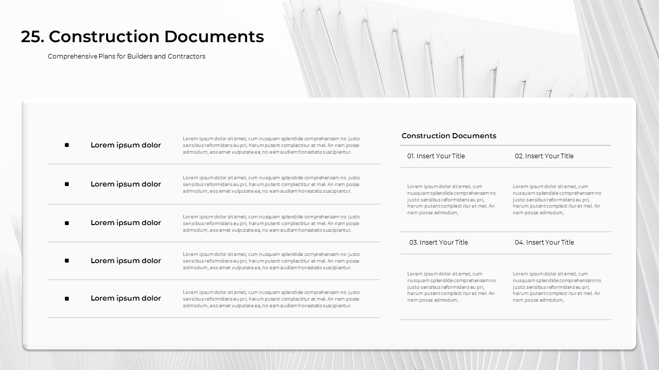 Architectural Design Office team presentation template