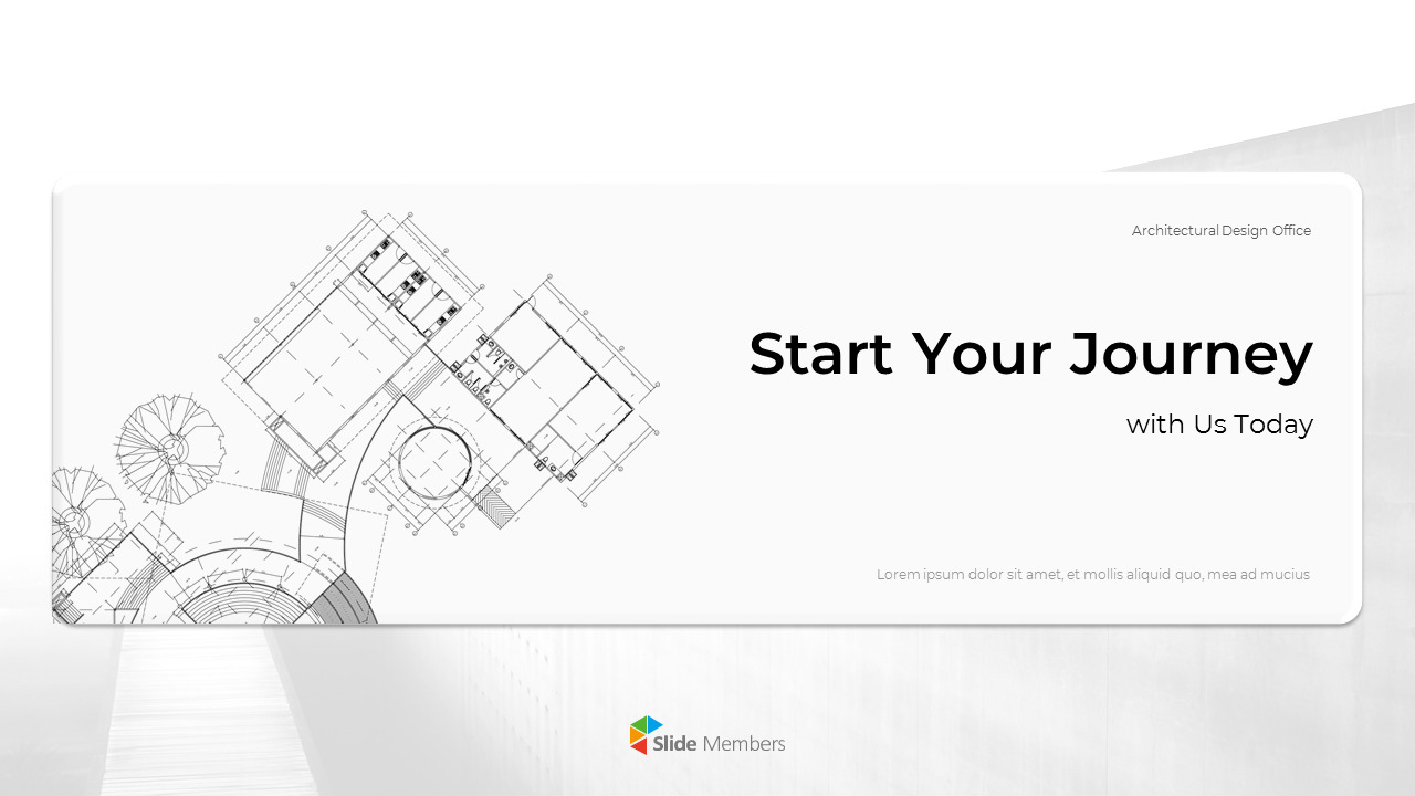 Architectural Design Office team presentation template