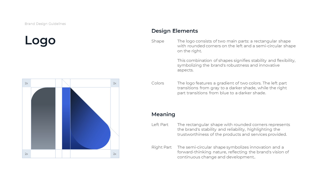 Brand Design Guide startup pitch