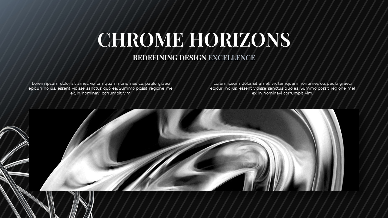 Chrome Effect Theme pitch deck help