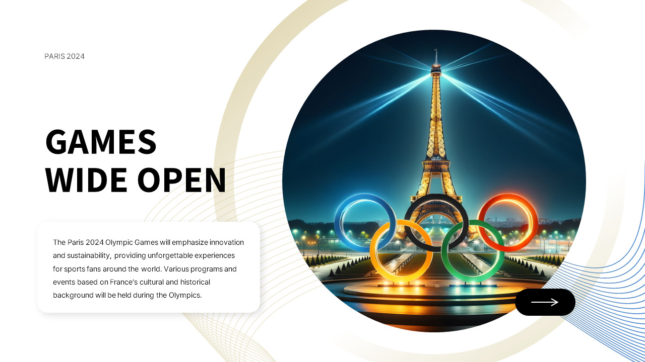 Paris Olympics 2024 google slides slides