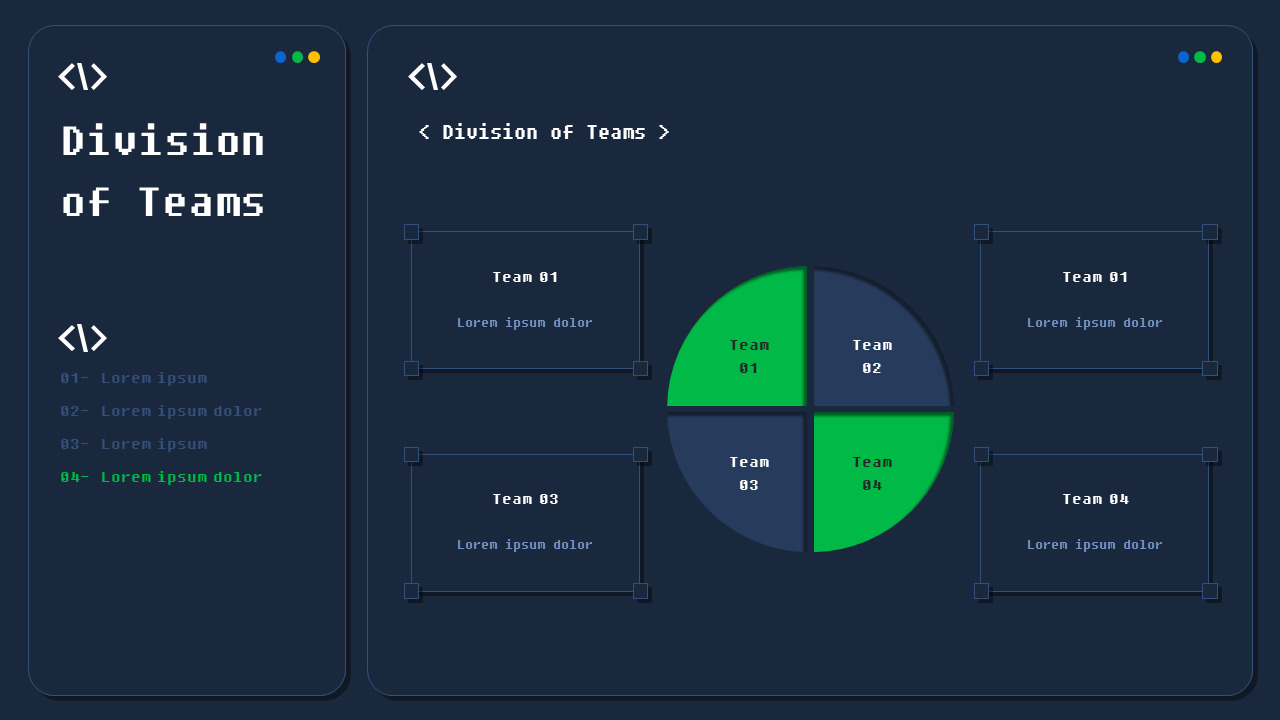 Pixel Art Coding Programming Best Business PowerPoint Templates