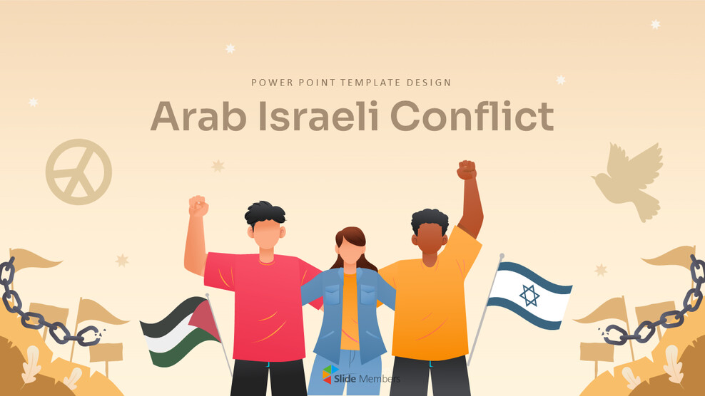 Arab Israeli Conflict slide template