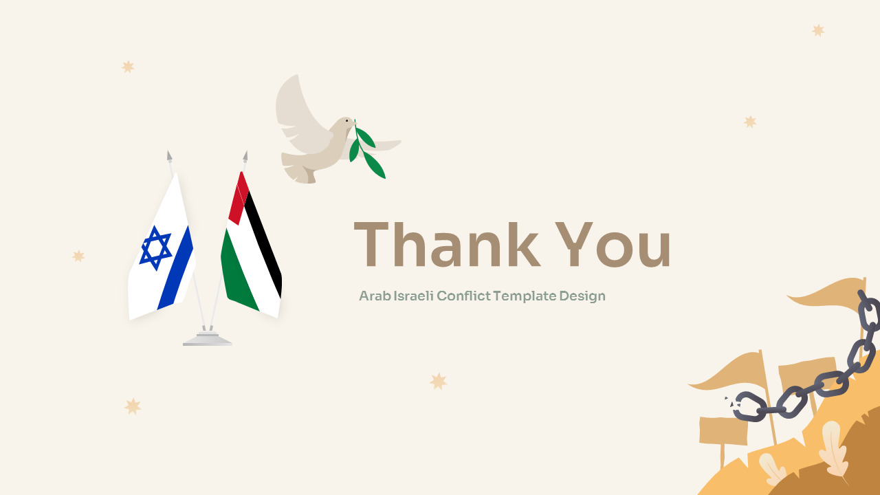 Arab Israeli Conflict slide template
