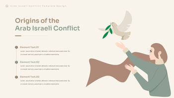 Arab Israeli Conflict team presentation template