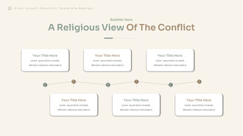 Arab Israeli Conflict team presentation template