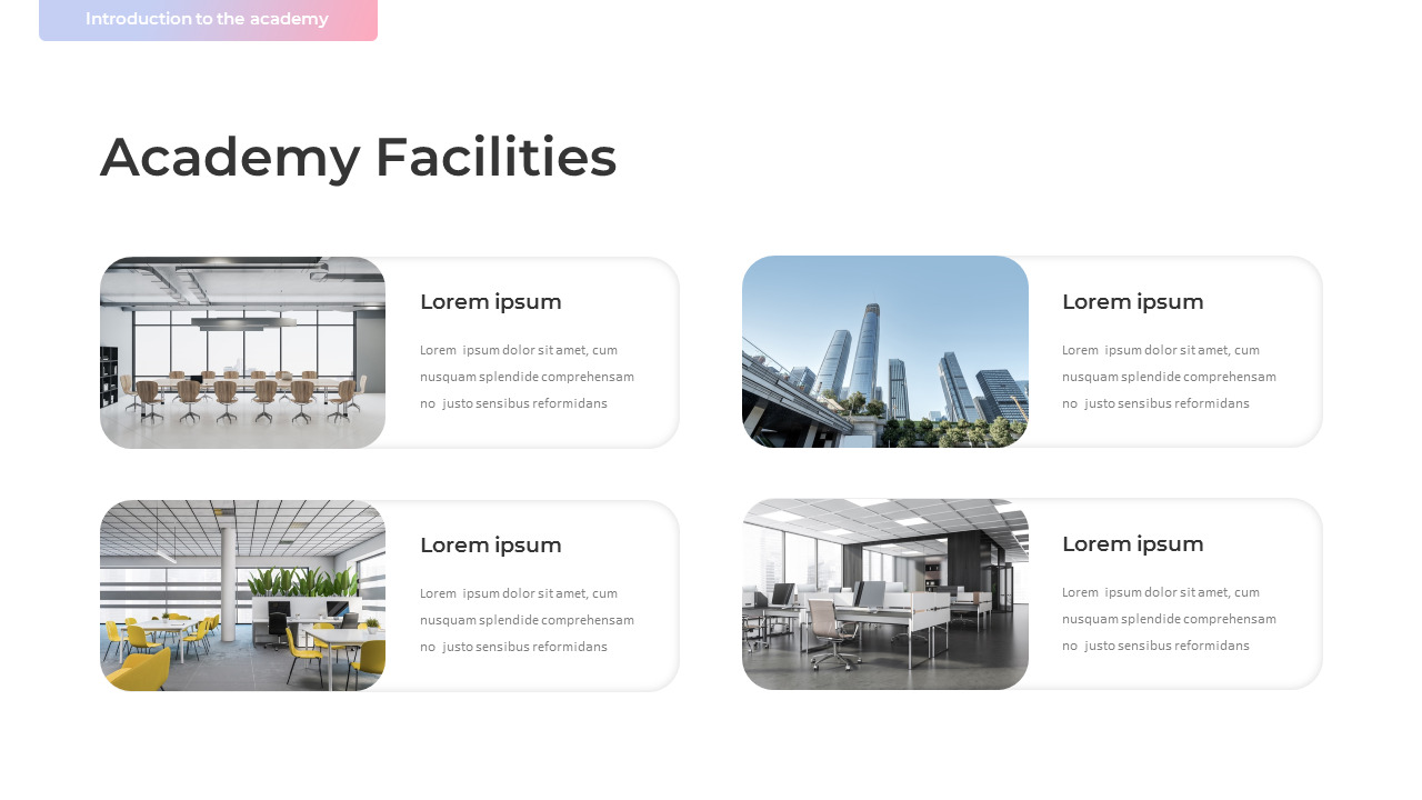 Introduction to the academy Startup Pitch Deck