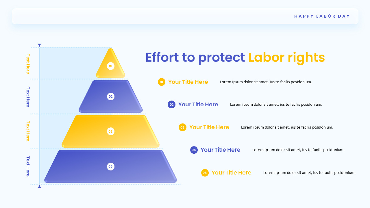 Labor Day business plan ppt template