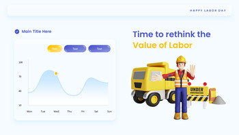 Labor Day google slides slide templates