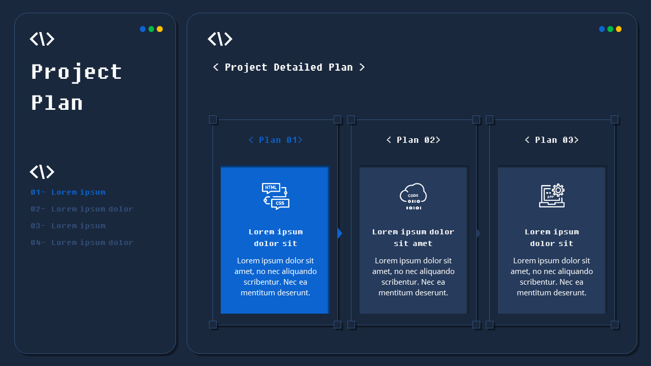 Pixel Art Coding Programming Simple Slides Design