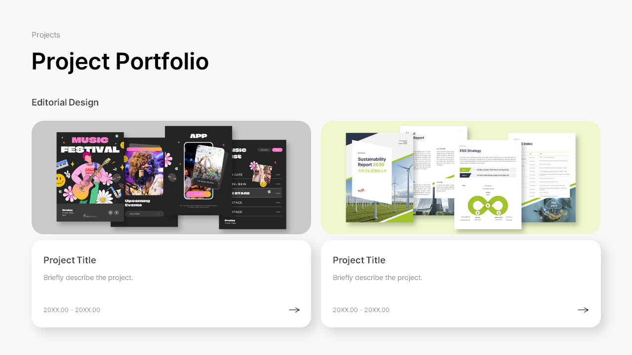 3D Character Portfolio google slides presentation slides