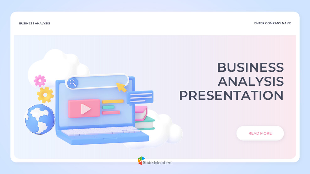 Business Analysis template power point