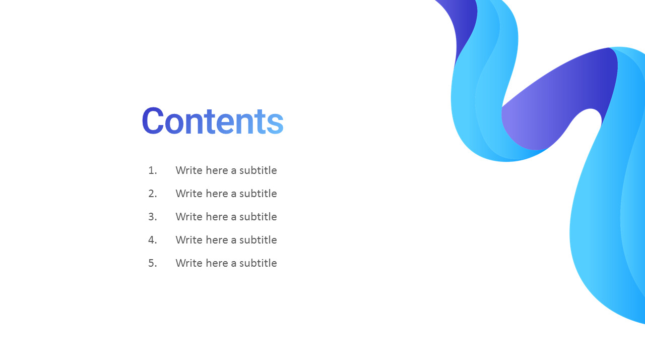 Simple Design Business template google slides
