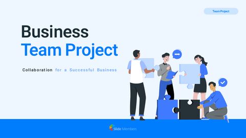 Business Team Project PPT Slides|Templates