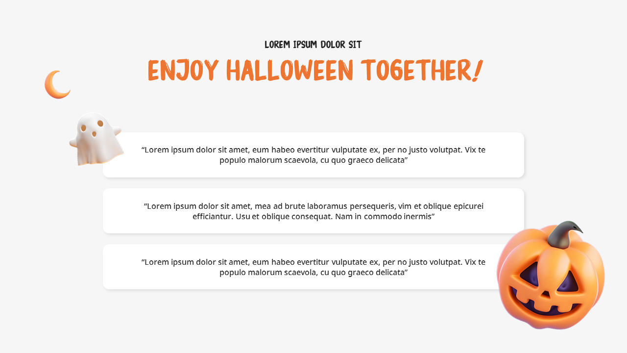 Joyeuse journée d'Halloween partage de diapositives ppt