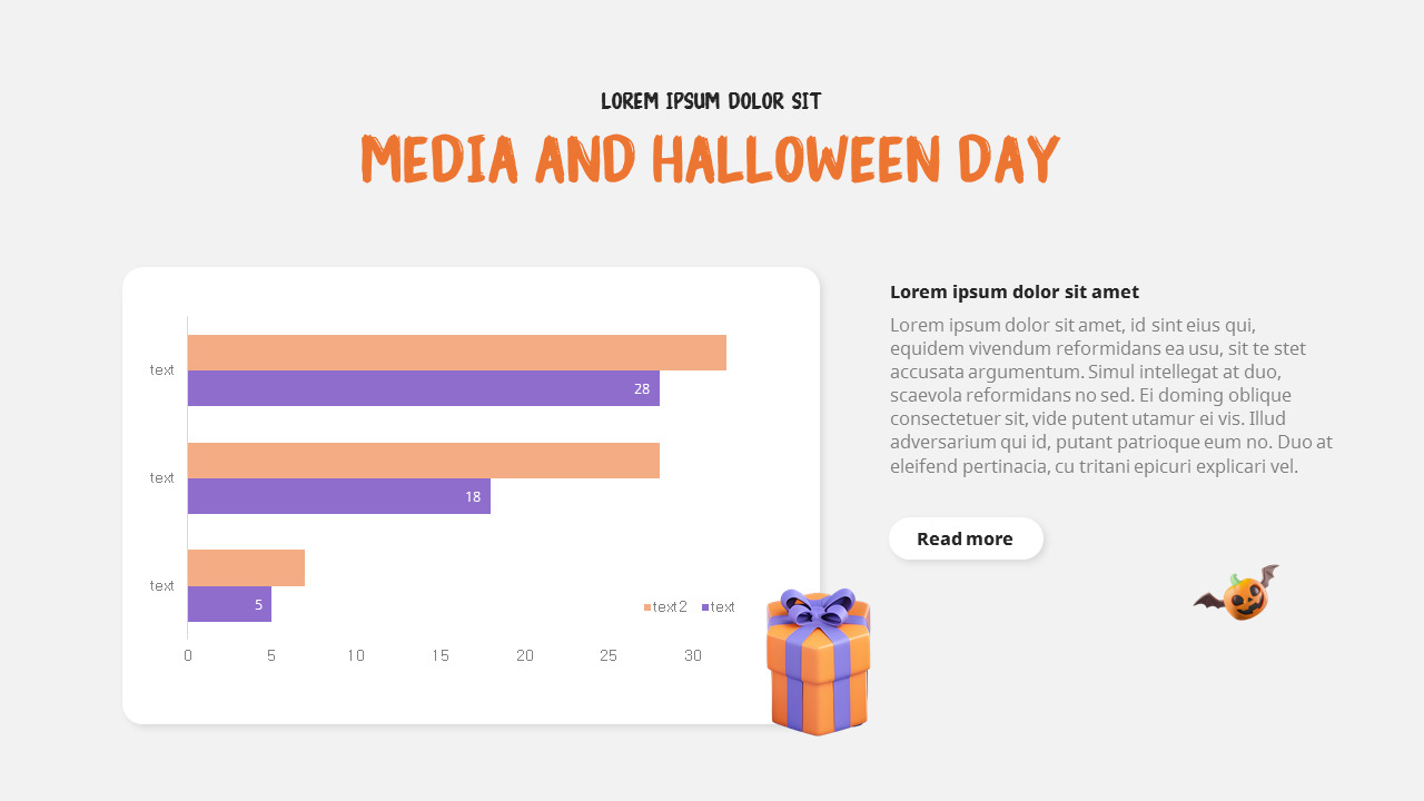Joyeuse journée d'Halloween partage de diapositives ppt