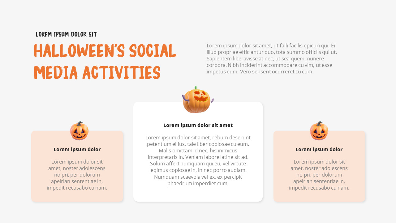 Joyeuse journée d'Halloween partage de diapositives ppt