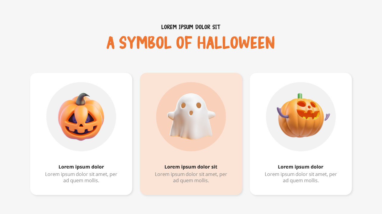 Happy Halloween Day template design