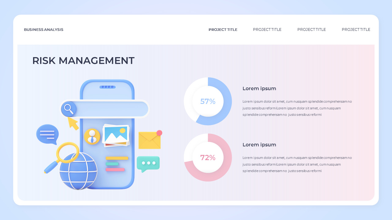 Business Analysis google slides background