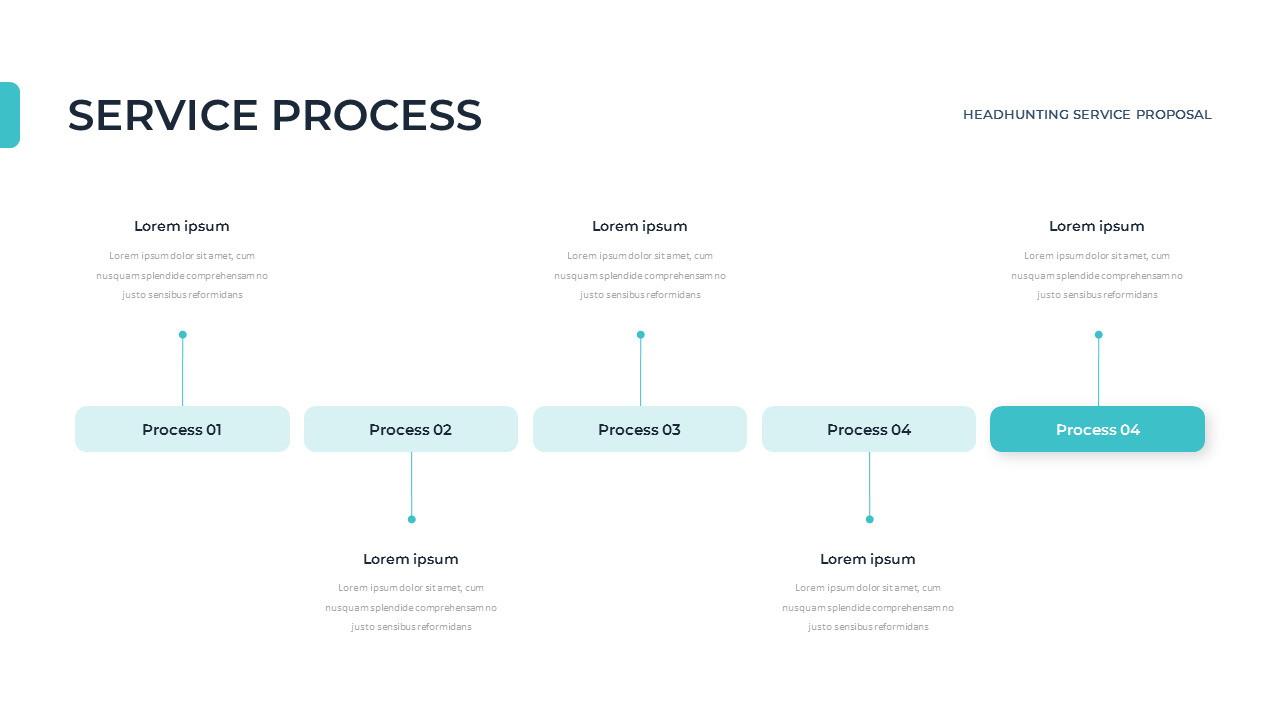 Headhunting Service Proposal PPT Format